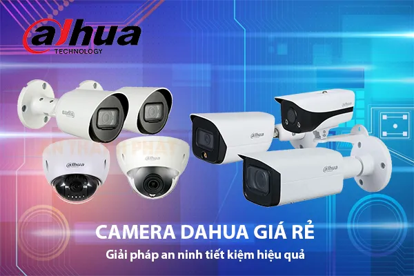 Trọn bộ 4 mắt camera IP Dahua cho anh Nghị tại Hải Dương